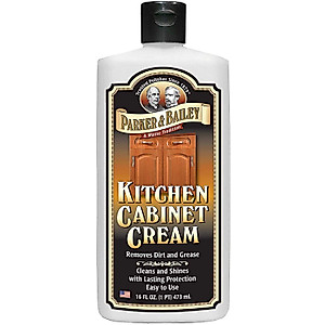 Parker and Bailey Kitchen Cabinet Cream-Wood Cleaner-Grease Remover 16 oz (1)