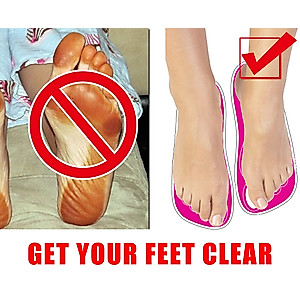 25Pairs(50 Feets) Disposable Pink Spray Tanning Feet Pads Sunless Airbrush Spray Tent Protect Foot