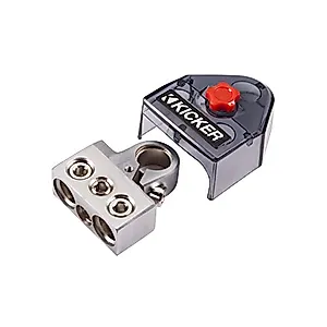 Kicker 46BT4 BTPN3 Positive Or Negative Battery Terminal, 2-0/8GA 1-4/8GA Out