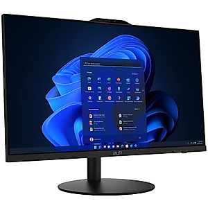 MSI PRO AP272 AIO Desktop, 27" FHD IPS-Grade LED, Intel Core i7-12700, 16GB Memory, 500GB SSD, WiFi 6, BT 5.1, Black, Windows 11 Home (12M-031US)