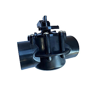 FibroPool Swimming Pool Diverter Valve - 2 Inch - 2 Way - Positive Seal & Non Lube Replacement Valve for Pools and Spas