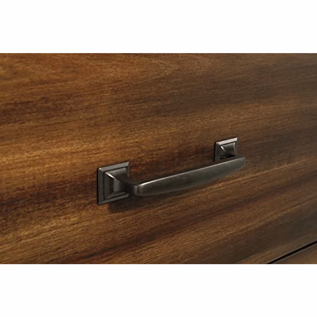 Signature Design by Ashley Lakeleigh Rustic Industrial 7 Drawer Dresser, Dark Brown