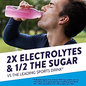 Pedialyte Electrolyte Solution, Grape, Hydration Drink, 1 Liter