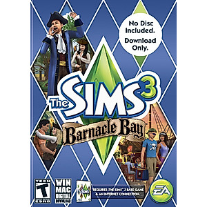 The Sims 3: Barnacle Bay [Download Code only, No disc included] - PC/Mac