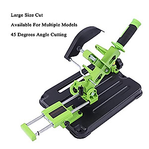 Angle Grinder Stand, Fixed Universal Bracket Polishing Machine Conversion Cutting Machine Table Saw Multifunctional Desktop Pull Rod Angle Grinding Machine Stand for 3.94-4.92in Diameter