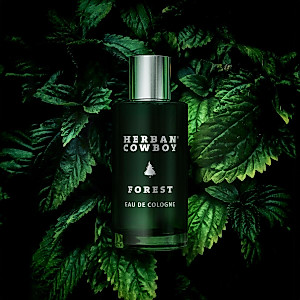 Herban Cowboy Forest Men's Cologne with Hints of Cedar, Mandarin, and Black Pepper (1.7 fl oz)
