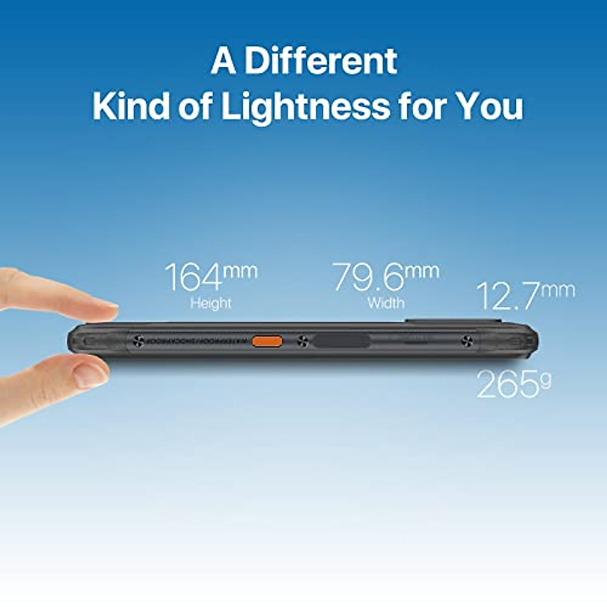 UMIDIGI Bison PRO Rugged Unlocked Smartphones,4GB+128GB Android 11 IP68/IP69K Waterproof Shockproof Phone Helio G80 48MP Camera 6.3" FHD+ 5000mAh Fast Charge Global Version NFC Rugged Smartphone