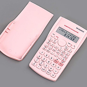 Dft Engineering Scientific Calculator, Suitable for School and Business Study Accessoires Supplies Calculator Scientific Citizen, Pink