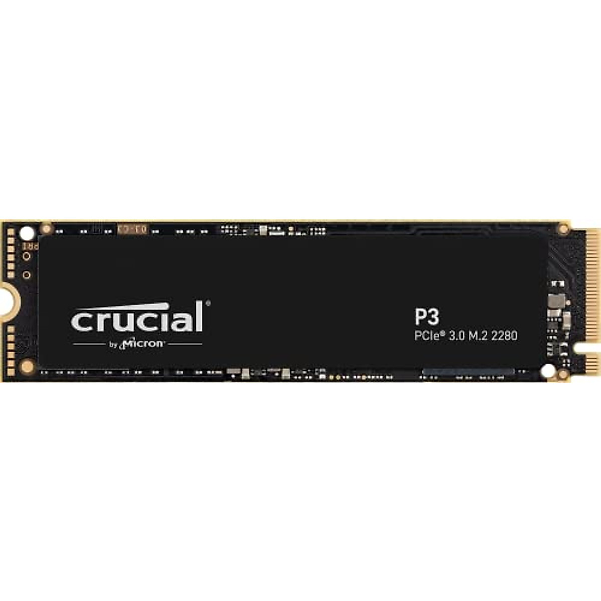 Crucial P3 1TB PCIe Gen3 3D NAND NVMe M.2 SSD, up to 3500MB/s - CT1000P3SSD8
