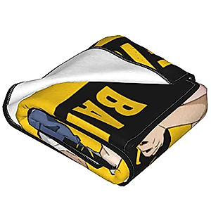 Banana Fish Blanket Flannel Fleece Lightweight Throw Blankets All Seasons Bed Couch Office Outdoors 50"X40"