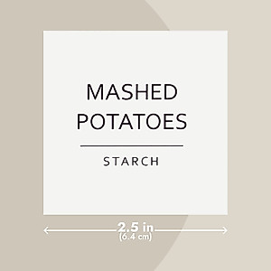 Talented Kitchen 144 Fine Line Pantry Organization Labels for Food Storage Containers, Preprinted Black All Caps on Matte White Vinyl Stickers + Numbers for Minimalist Kitchen (Water Resistant)