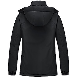 Diamond Candy Women's Waterproof Ski Jackets Warm Winter Snow Jacket Mountain Windbreaker Hooded Raincoat