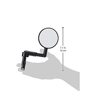 Mirrycle MTB Bar End Mountain Bicycle Mirror , Black