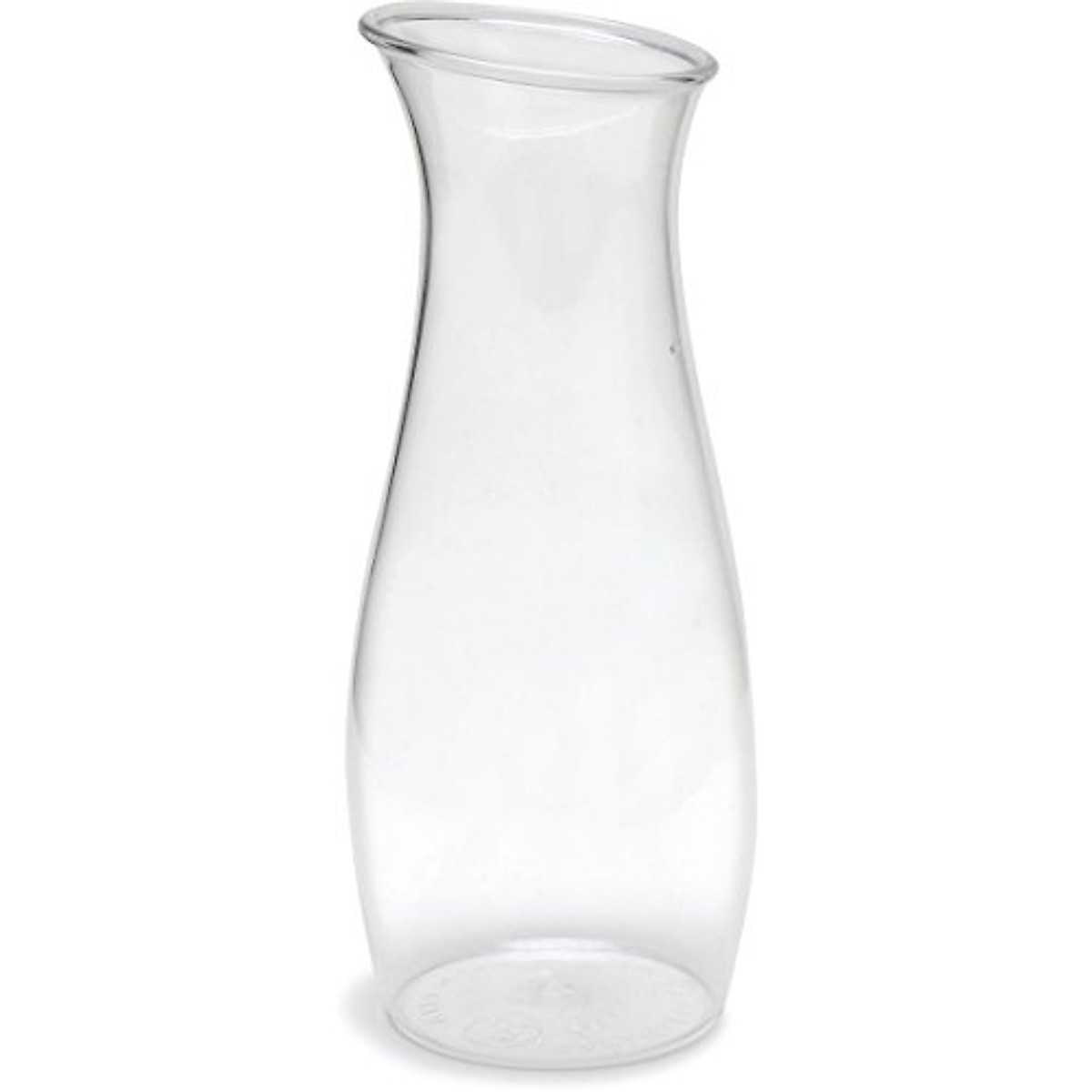 Carlisle FoodService Products 7090207 Cascata Carafe Juice Jar Beverage Decanter Only, Plastic, 1 L, Clear