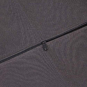 DIOMMELL 4 Pack Foldable Cloth Storage Box Closet Dresser Drawer Organizer Fabric Baskets Bins Containers Divider for Clothes Underwear Socks Lingerie Clothing, Dark Grey 40-0000