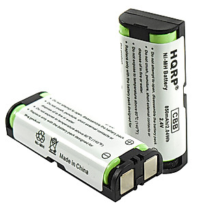 HQRP 2-Pack Phone Battery Compatible with NEC 730643 / DTL-8R-1 / DTL-AR