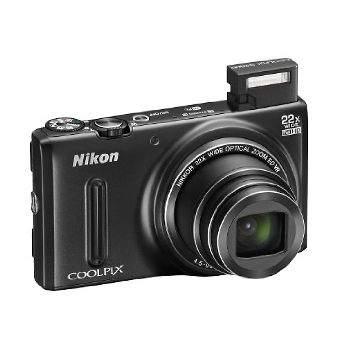 Nikon COOLPIX S9600 16MP WiFi Camera w/ 22x Optical Zoom (Black) (Discontinued by Manufacturer)