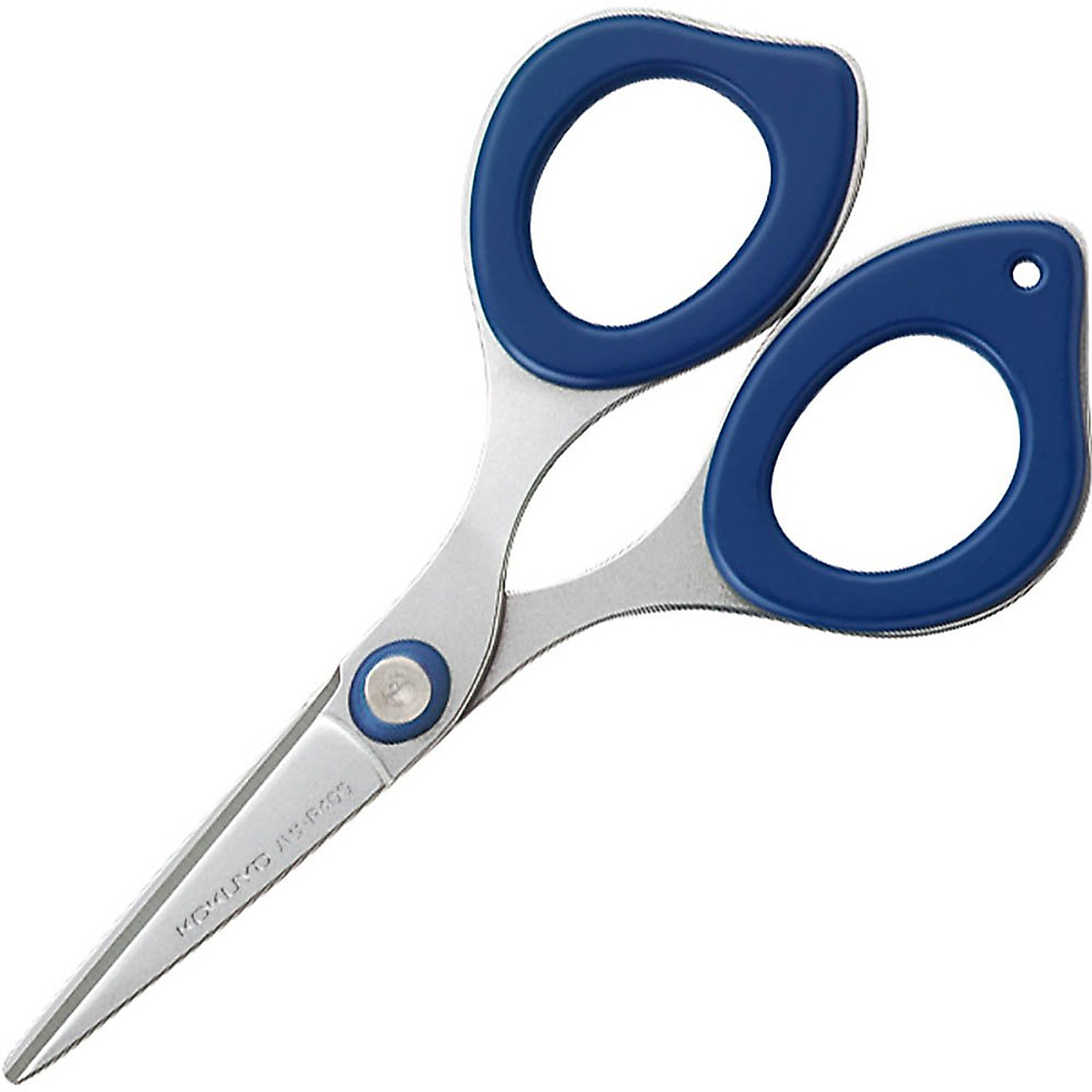 Kokuyo Clippy Non-Stick Scissors with Clip - Blue