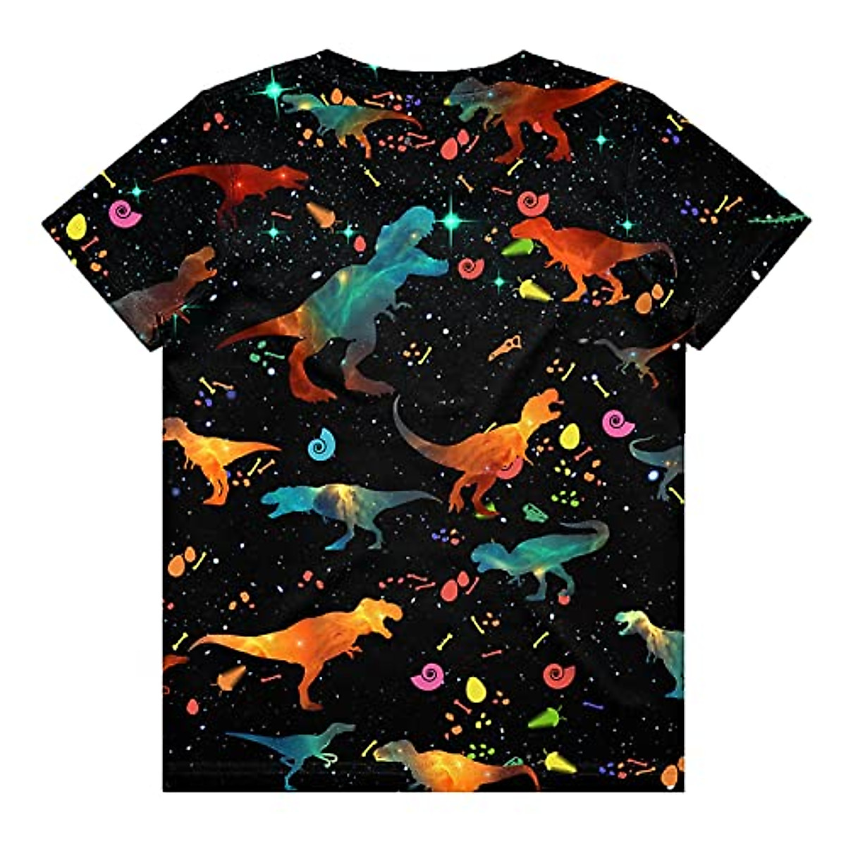 Neemanndy Dinosaur T-Shirts for Boys and Girls 3D Animal Print Kids Cool Shirt with Dinosaur Size 8-10 Years