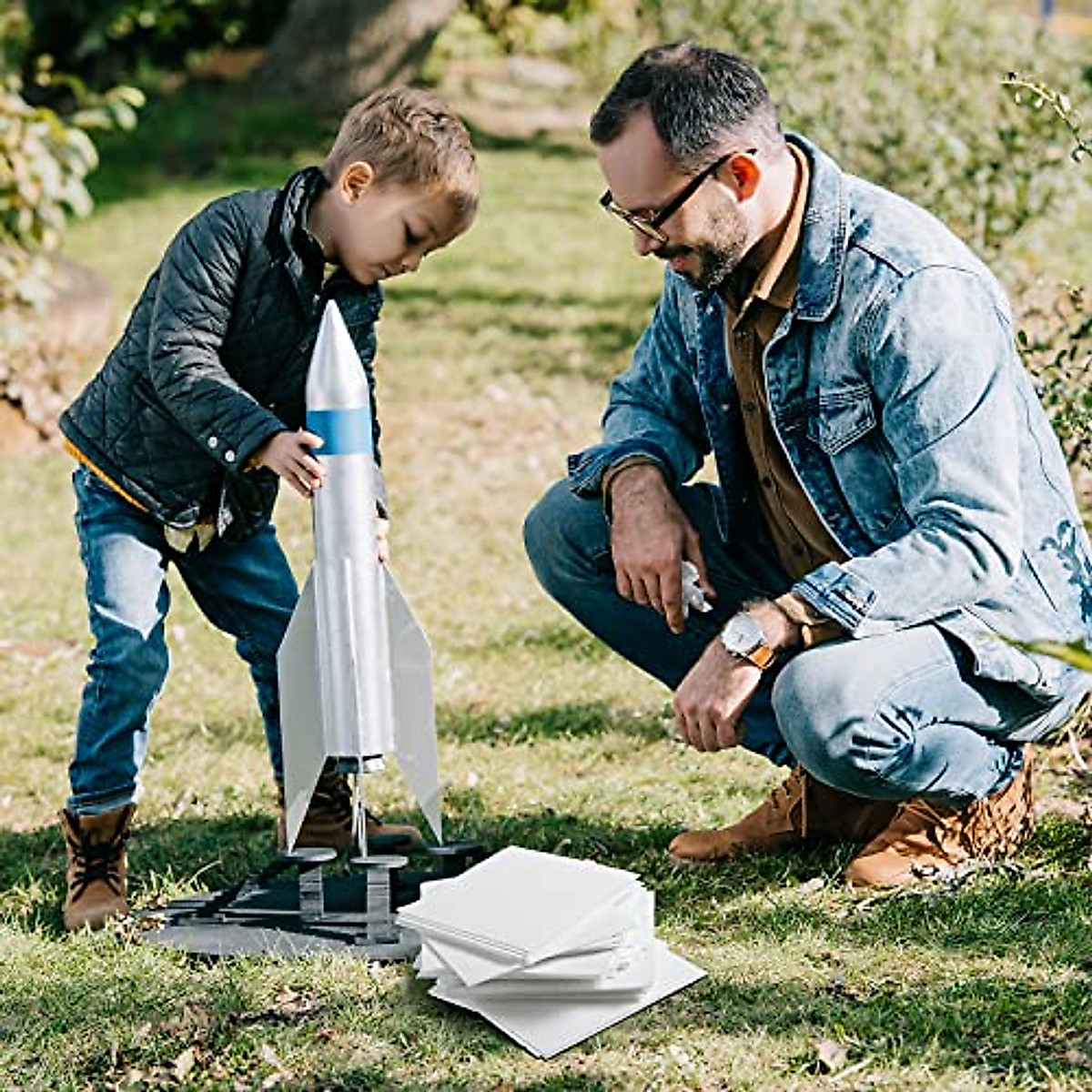 120 Pieces Fire Resistant Recovery Wadding for Model Rockets