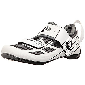 Pearl Izumi Women's W TRI Fly Select V6 Cycling Shoe, White/Shadow Grey, 36 EU/5.2 B US