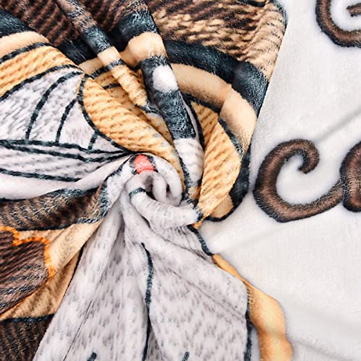 Ivarunner Coffee Gnomes Throw Blanket,But First Coffee Theme Blanket,Gnome Blankets Gifts for Coffee Lover/Women/Friends/Adults,Spring Home Decor Couch Sofa Bed Travel Blankets,50x60 Inch