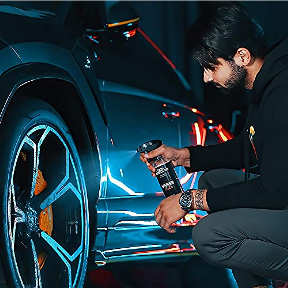 SGCB 16oz Tar Remover for Cars, 500ml Safe Road Tar Asphalt Remover Effective Adhesive Remover Cleaner | Quick Eliminate Grime Sap Gum Glue Rubber Streak from Paint Rim Wheel & Other Exterior Areas