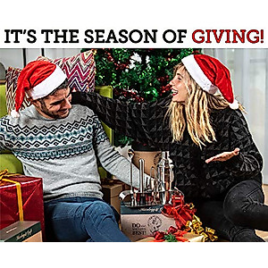 Mixology Bartender Kit: 9-Piece Bar Set Cocktail Shaker Set with Elegant Metal Stand