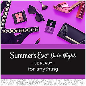 Summer's Eve Date Night Feminine Cleansing Wipes Pre/Post-Intimacy Cleansing, 16 Count