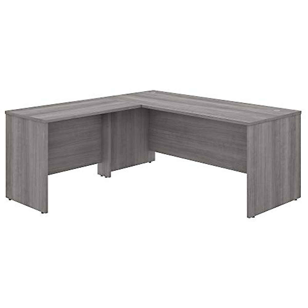Bush Business Furniture Studio C L Shaped Desk with Return, 72W x 30D, Platinum Gray
