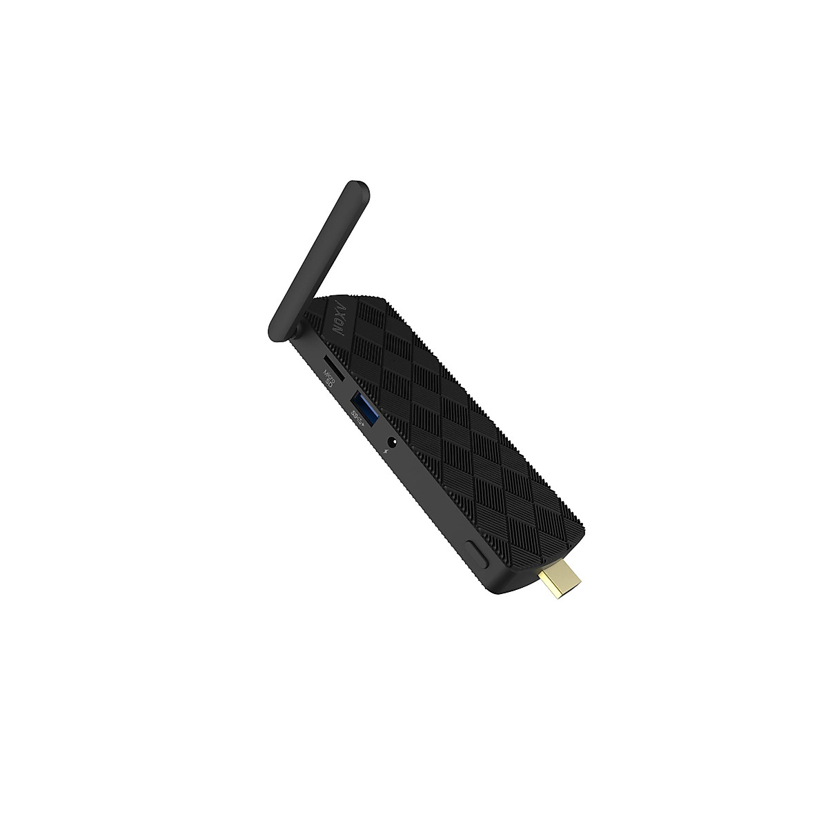 Axon Fanless Mini PC Stick, Intel Gemini Lake 41 Series Processor Windows 10 Pro 4 GB RAM + 64 GB eMMC Support 4K HD, 2.4/5G WiFi, BT 4.0