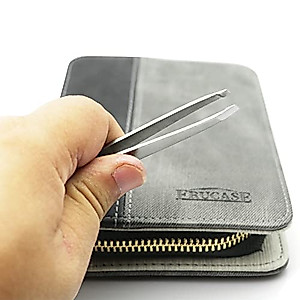 FRUCASE Manicure Set, Pedicure Sets, Nail Clipper Sets, 8 in 1 Stainless Steel Professional Pedicure Kit with Delicate Travel Case