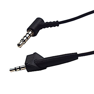Sqrmekoko Audio Cable for Bose Around Ear AE2 AE2i AE2w Headphones Inline Mic Remote Audio Cord for iPhone Andriod (Inline MIC Remote)