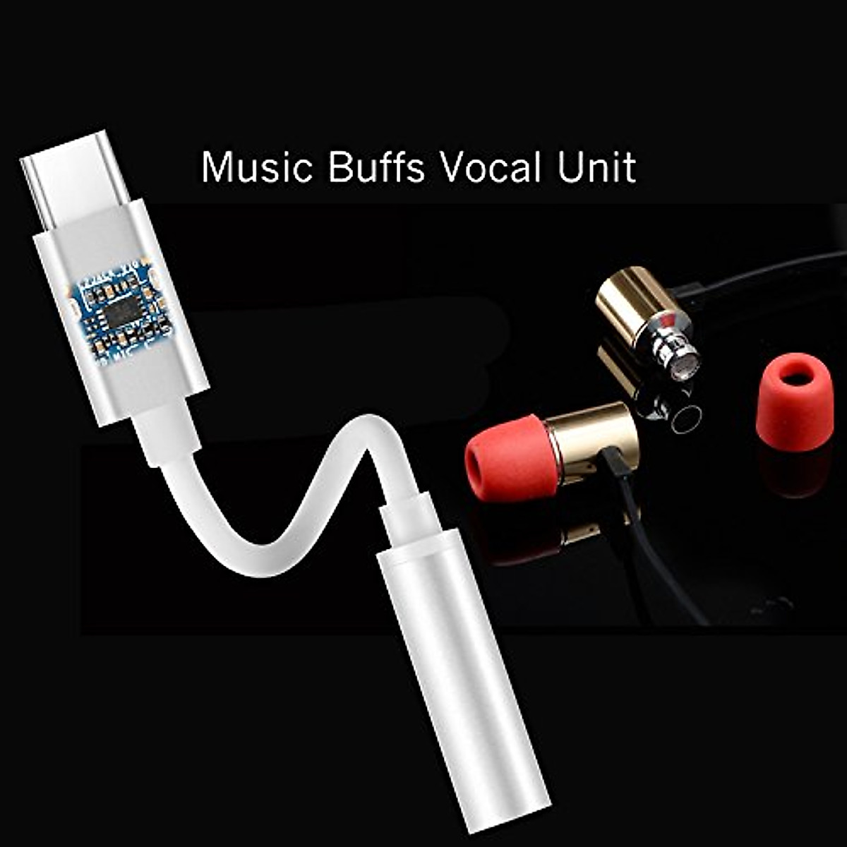 DISDIM Moto Z / HTC Type C to 3.5mm Headphone Aux Jack Adapter, USB Type C to 3.5mm Microphone Audio Connector Cable for Moto Z, HTC, Pixel 2 / Pixel 2 XL and Other USB-C Devices-Silver