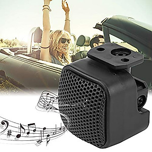 Acouto Car Audio Tweeters 1 Pair Universal Square Car Audio Speaker Super Power Loud Tweeters Rectangle Dome Tweeters for Car Audio