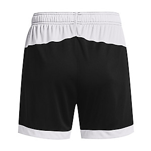 Under Armour Womens Maquina 3.0 Shorts, (001) Black / / White, Medium