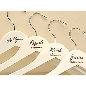 Bride Hanger, Wedding Hanger, Wedding Gift, Personalized Bride Hanger, Honor Maid, Bridesmaid, Doctor, Graduation Dress Hanger
