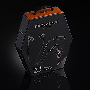 V-MODA Forza Metallo Wireless in-Ear Headphones - Gunmetal Black