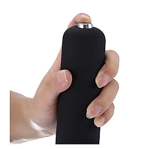 Pepper Grinder Pepper Mill Electric Salt And Pepper Grinder Set，Automatic, Battery Operated ABS Spice Mills Pepper Grinders Pepper Mills (Color : Yellow, Size : 22.5 * 5.2cm)