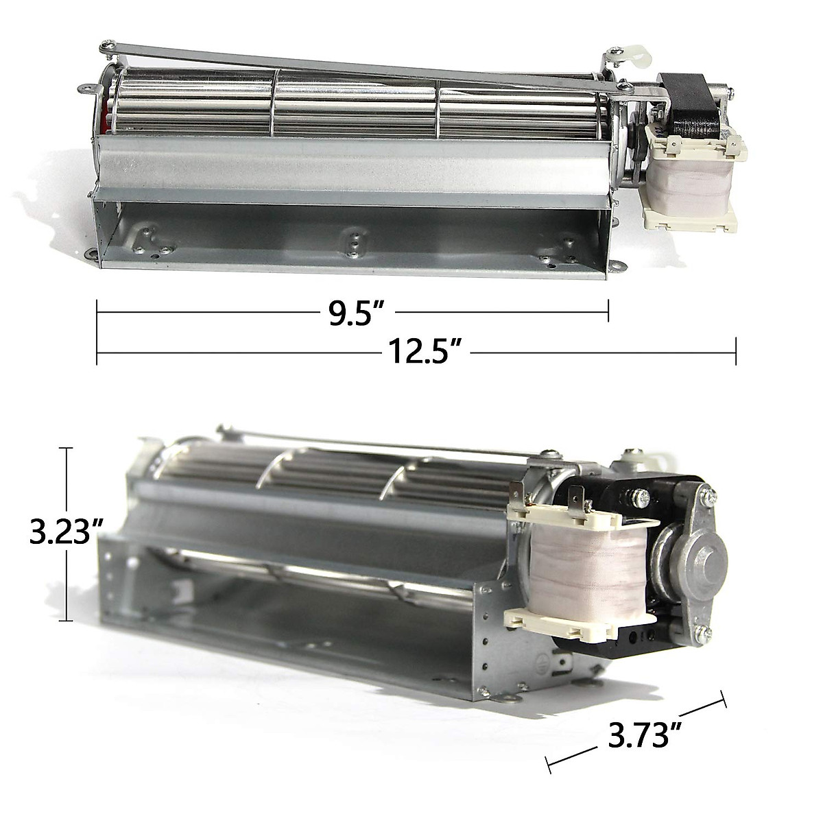 Hongso GFK4, FK12, FK24, FK4 Replacement Fireplace Blower Fan Unit for EM3030LH-85, Heatilator NDV4236I, Monessen, Vermont Castings, Majestic, Lopi, Rotom R7-RB12