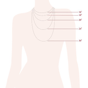 Welry Heart Pendant Slider Necklace for Women, 14K Yellow Gold, Jewelry Gift Idea, 17"