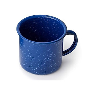 Coleman 12 Ounce Enamelware Coffee Mug (Blue)
