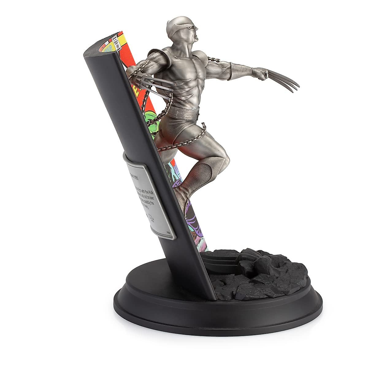 Royal Selangor Limited Edition Wolverine The Incredible Hulk Volume 1#181 Pewter Statue - Licensed Marvel Figurine/Collectible