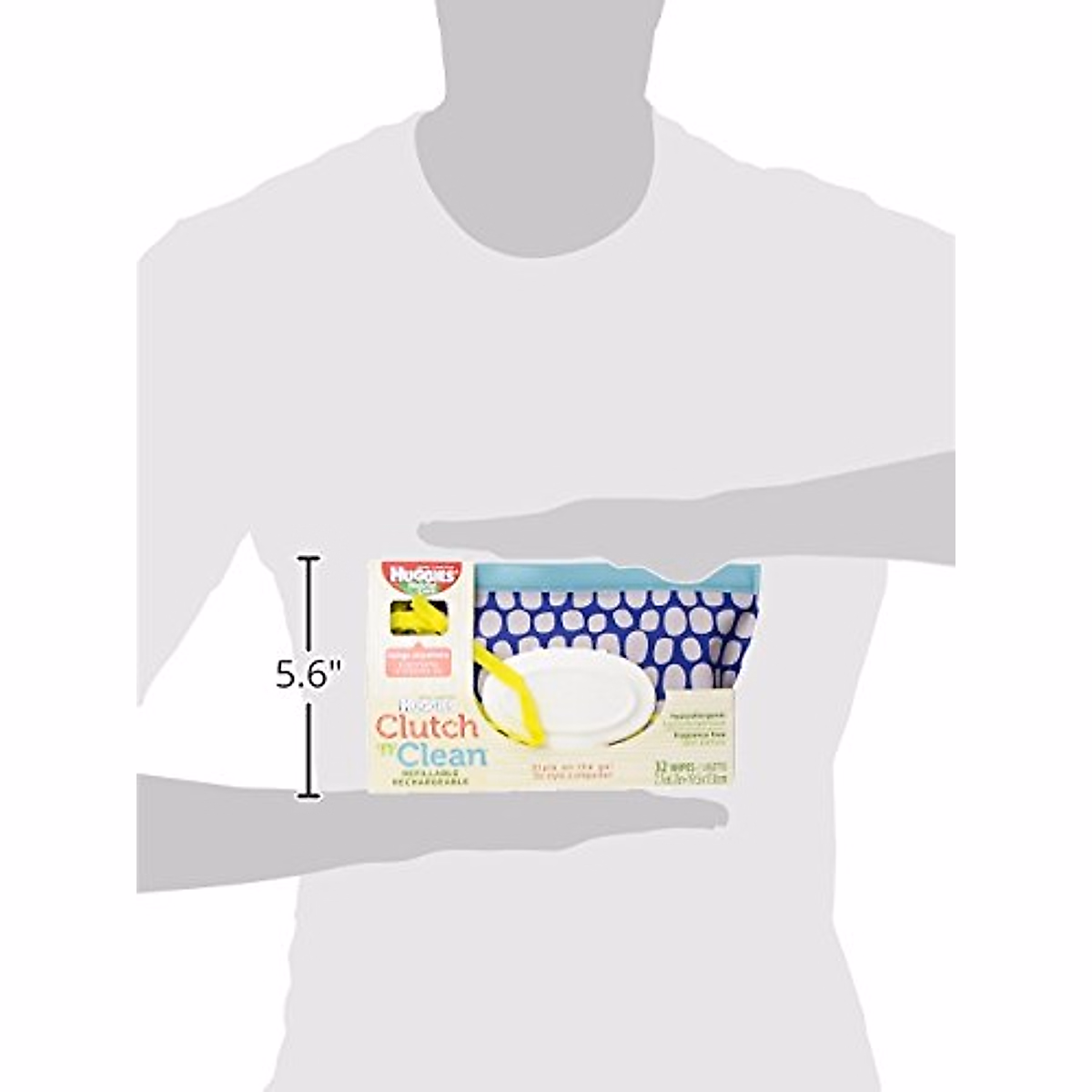 Huggies Natural Care Fragrance Free Baby Wipes, 6 Clutches, 32 Wipes per Clutch