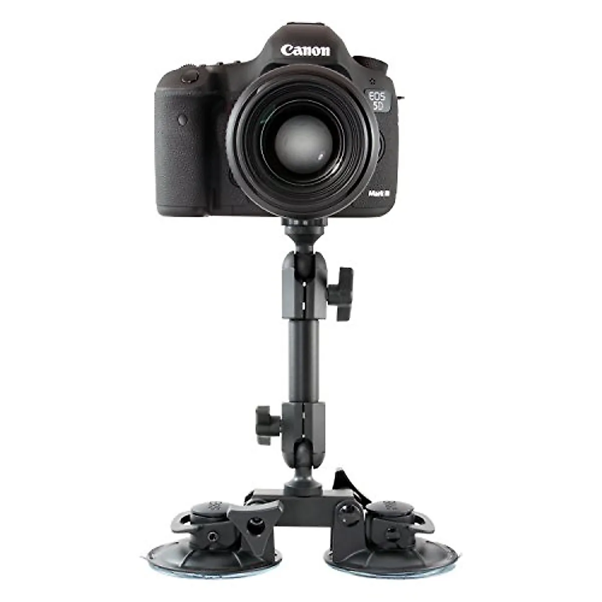 Delkin Devices Fat Gecko Dual Suction Camera Mount (DDMOUNT-SUCTION), black