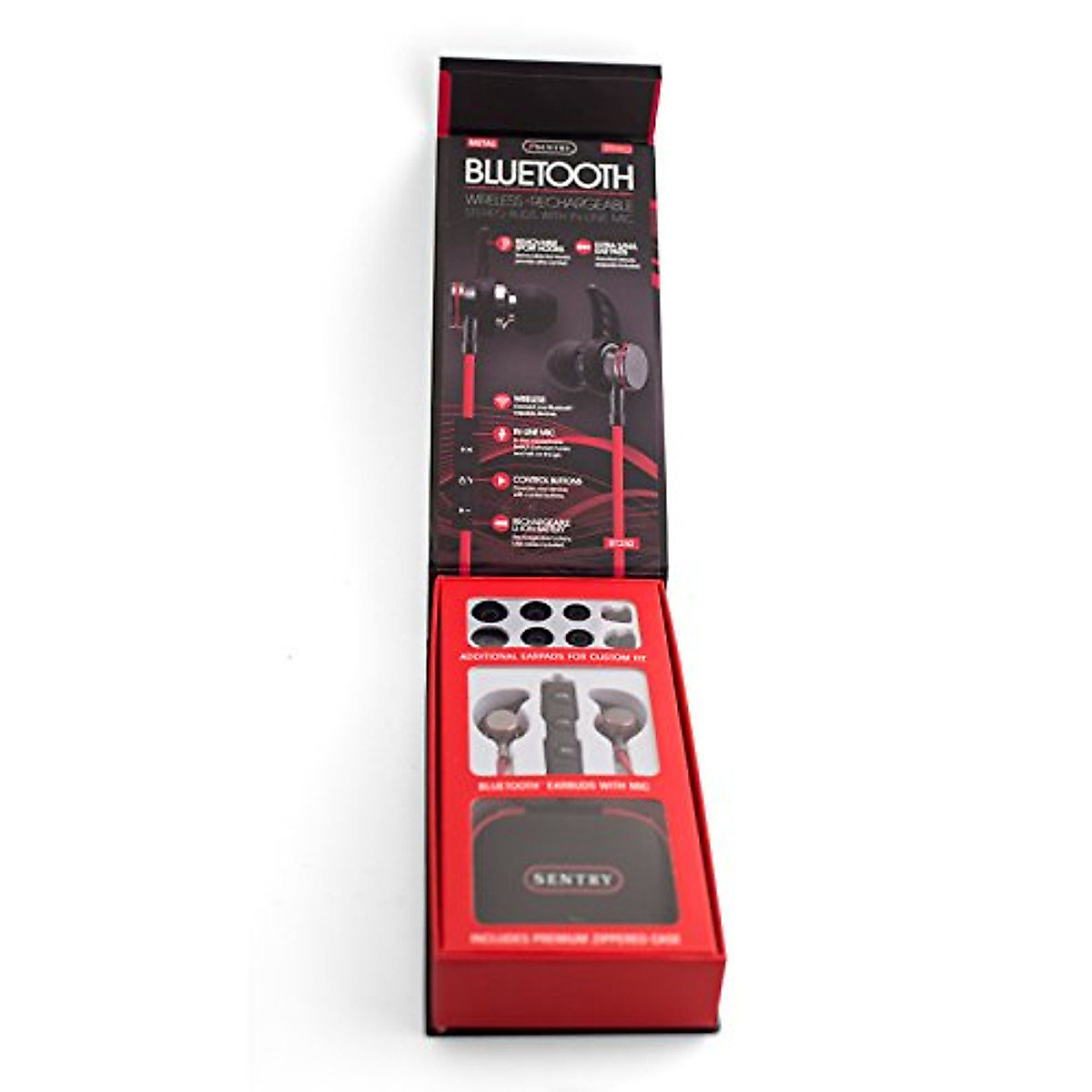 Wireless Rechargeable Stereo Earbuds with Bluetooth