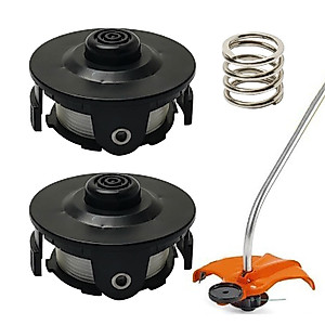 BIVITA Grass Cutter Spool, 195858-1/196146-9 Trimmer Spool - Nylon Thread Spools Replacement - Round Shape Cutter Parts, Grass Trimmer Machine Accessories