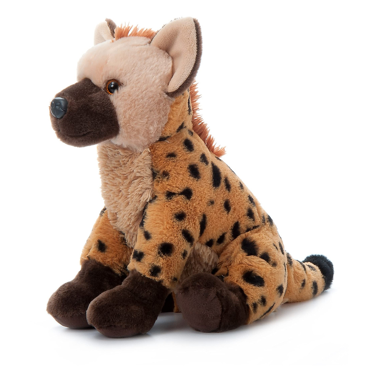 The Petting Zoo Hyena Stuffed Animal, Gifts for Kids, Wild Onez Zoo Animals, Hyena Plush Toy 12 inches