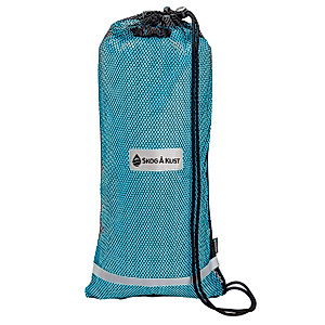 Skog Å Kust SnorkelSåk 2-in-1 Mesh Snorkel Bag with Removable Interior Waterproof Dry Bag | Blue
