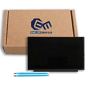 EM EMAJOR TECH New Screen Replacement for N156HCN-EBA 1920X1080 FHD OnCell Touch LCD LED Display with Set of Adhesive Tape